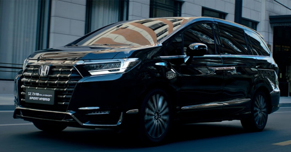 ទ្បាន Honda Elysion ស៊េរីឆ្នាំ២០២២ ប្រើប្រាស់ម៉ាស៊ីន Sport Hybrid i-MMD ...