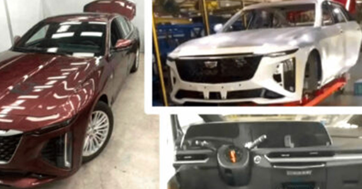 បែកធ្លាយរូបភាពនៃរថយន្ត Cadillac CT6 ២០២៤ ជំនាន់ទី ២ កំពុងផលិតនៅក្នុងប្រទេសចិន - Cambo Auto