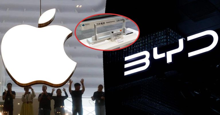 Apple និង BYD ធ្លាប់សហការគ្នាក្នុងការអភិវឌ្ឍន៍បច្ចេកវិទ្យាថ្មអាគុយ ...