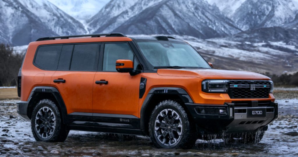 រថយន្ដអាចបើកលើទឹកបាន Jetour Zongheng G700 បើកទទួលការកក់ជាផ្លូវការ - Cambo Auto